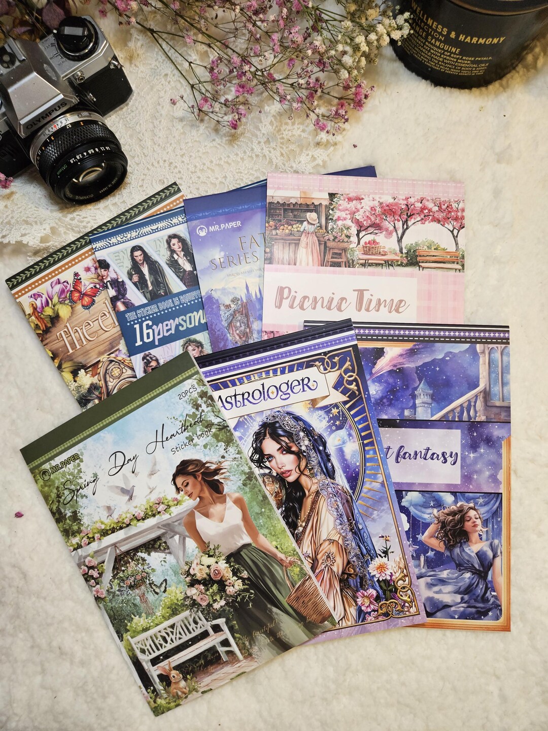 20 Sheets Creative Sticker Book | Scrapbooking Card Making Art ...
