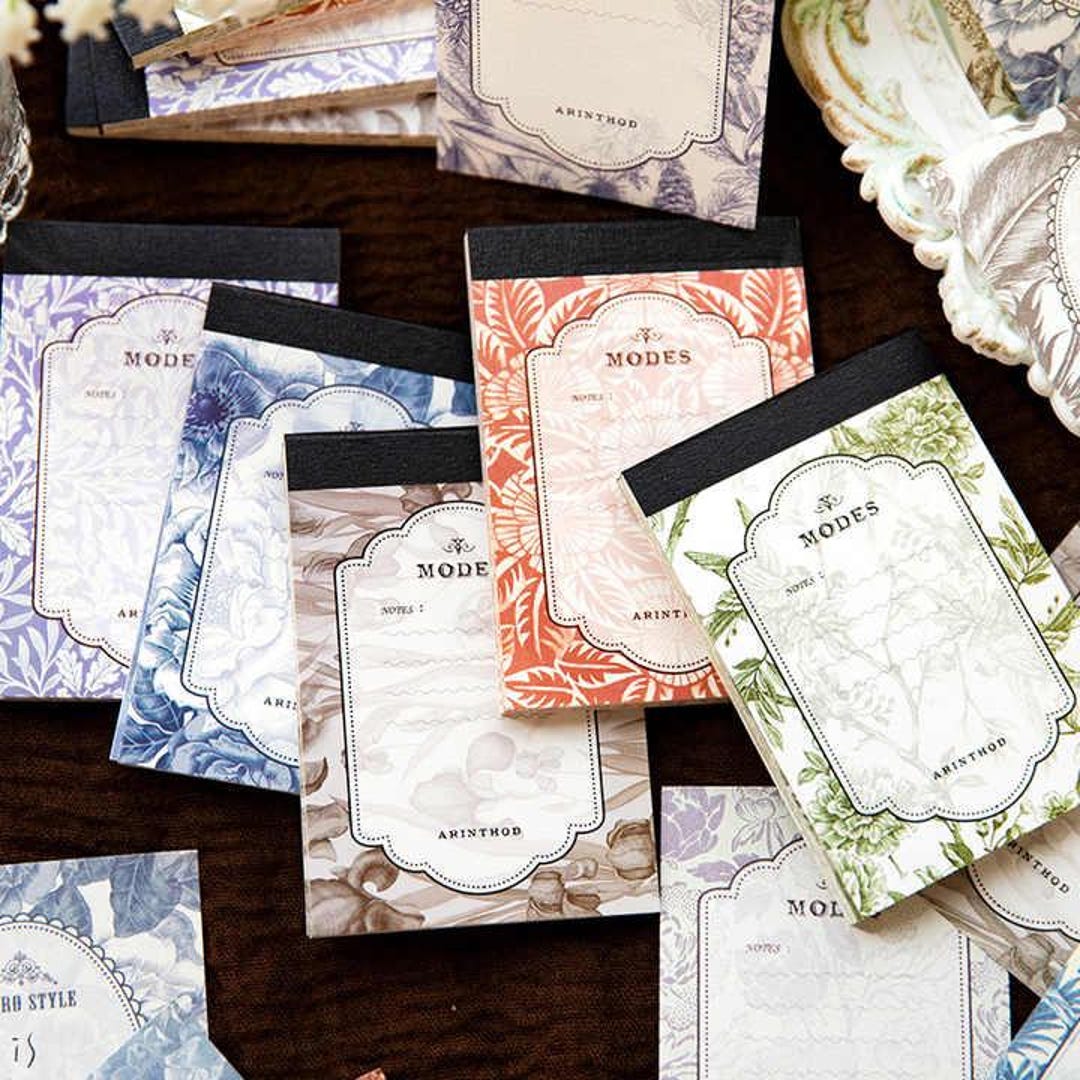 Memo Pad “modes” 40 Sheets - Scrapbooking & Journaling - Etsy UK