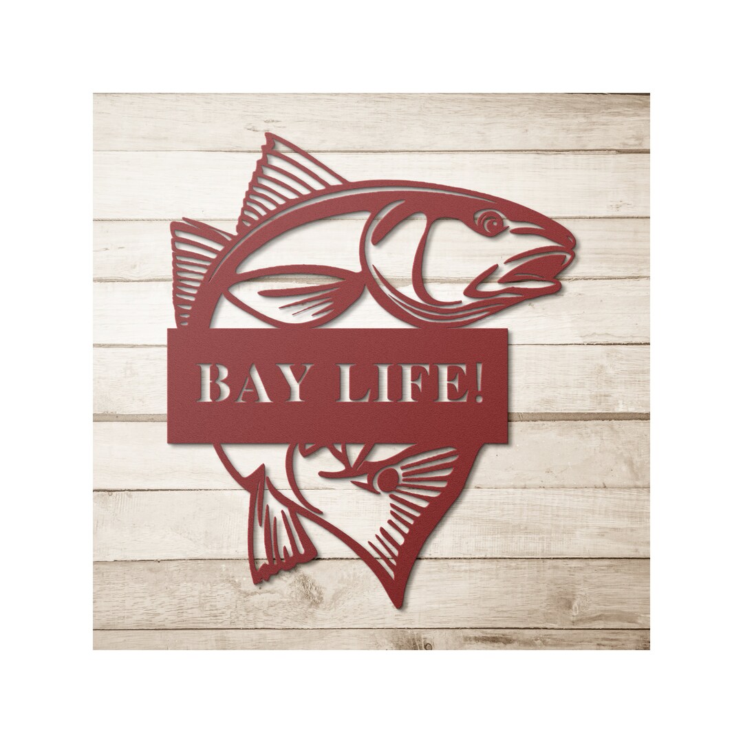 Custom Redfish Metal Sign - Etsy