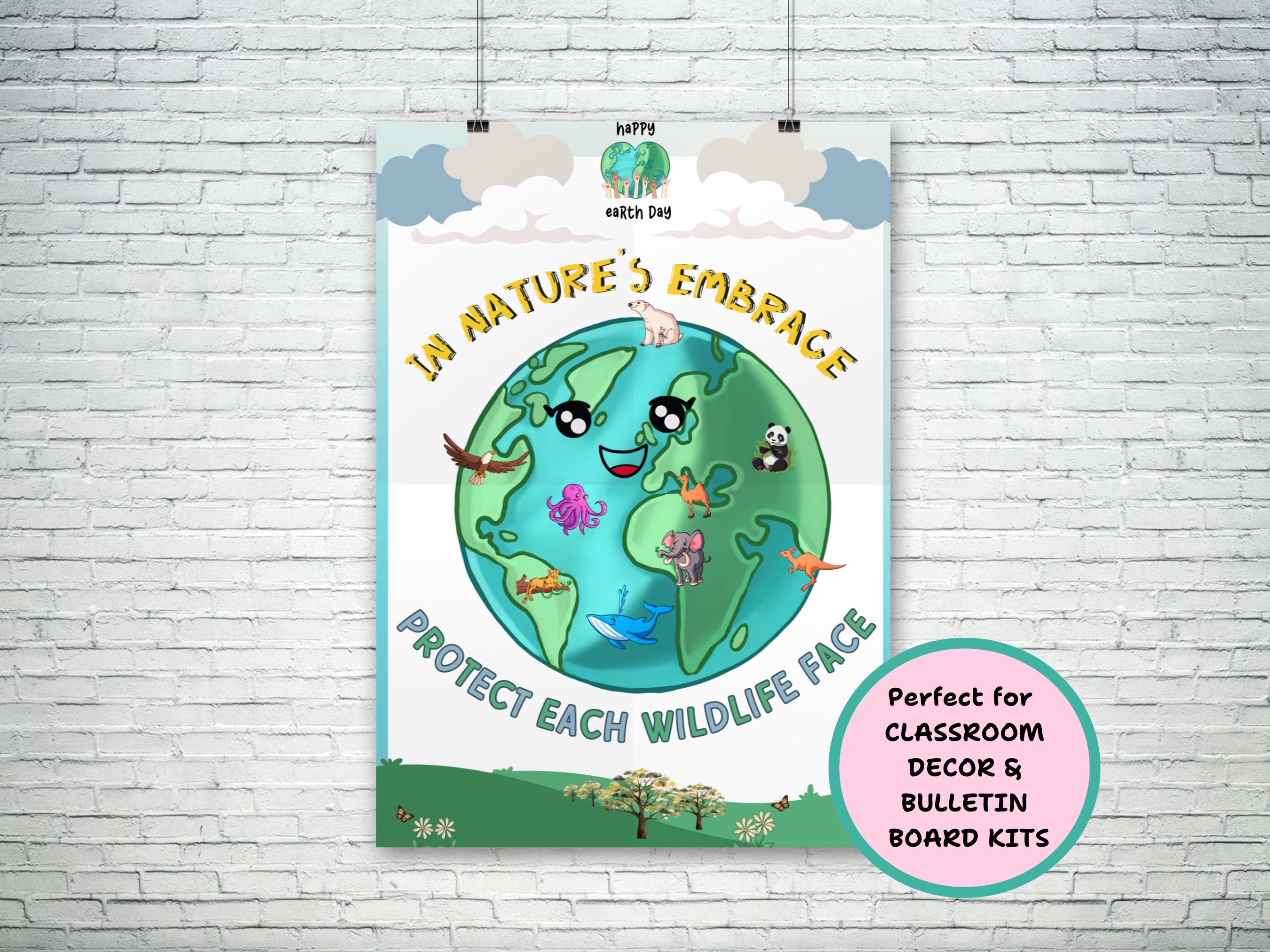 Earth Day Printable Poster Bundle of 7 Children's Educational Posters ...