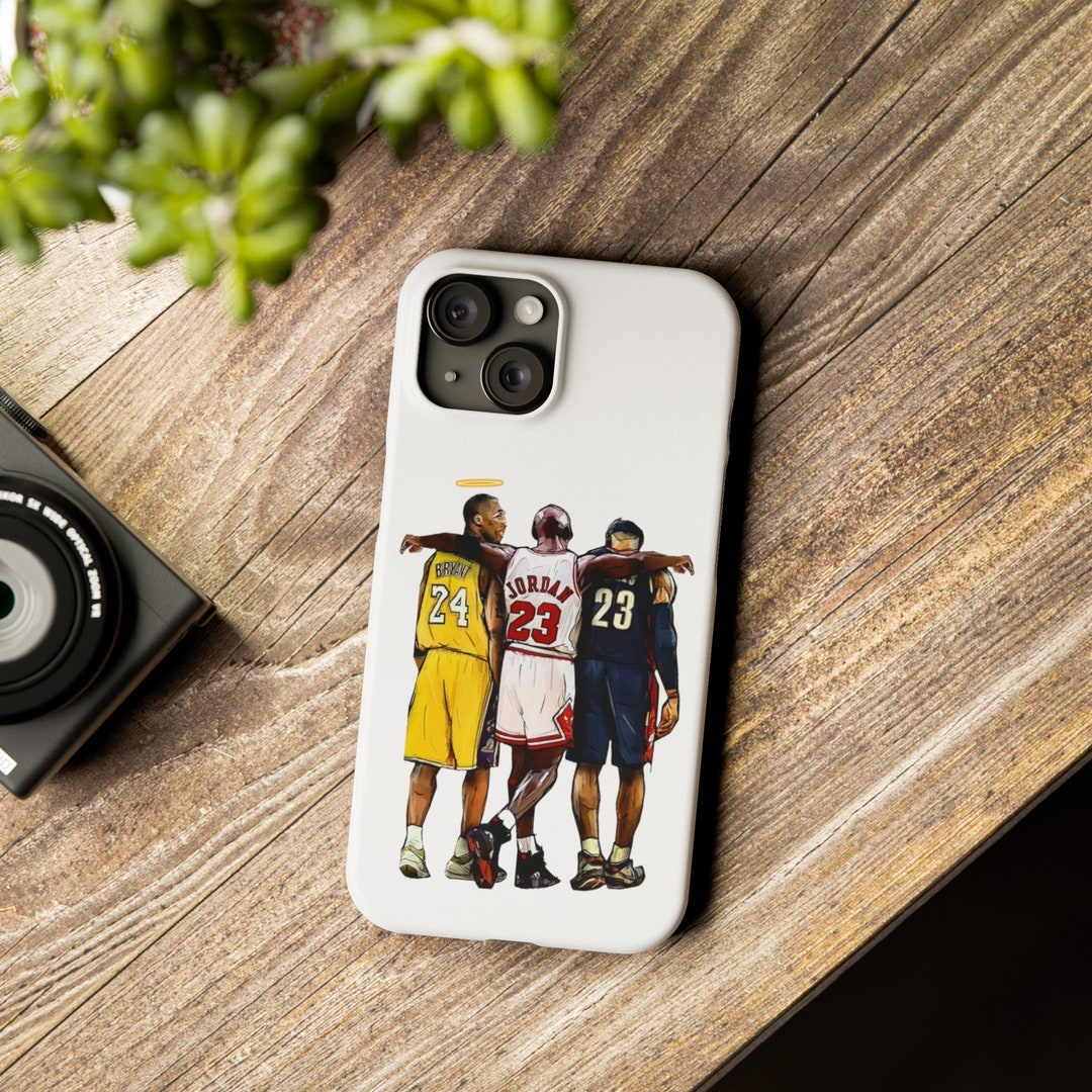 Michael Jordan Kobe Bryant Lebron James Phone Case, the Goats Phone ...