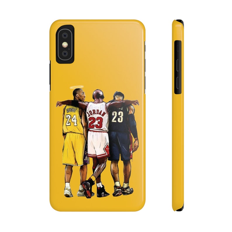 Michael Jordan Kobe Bryant Lebron James Phone Case, the Goats Phone ...