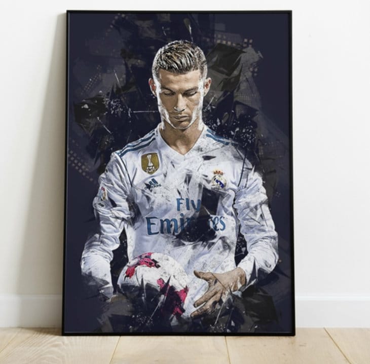 Cristiano Ronaldo Poster - Etsy
