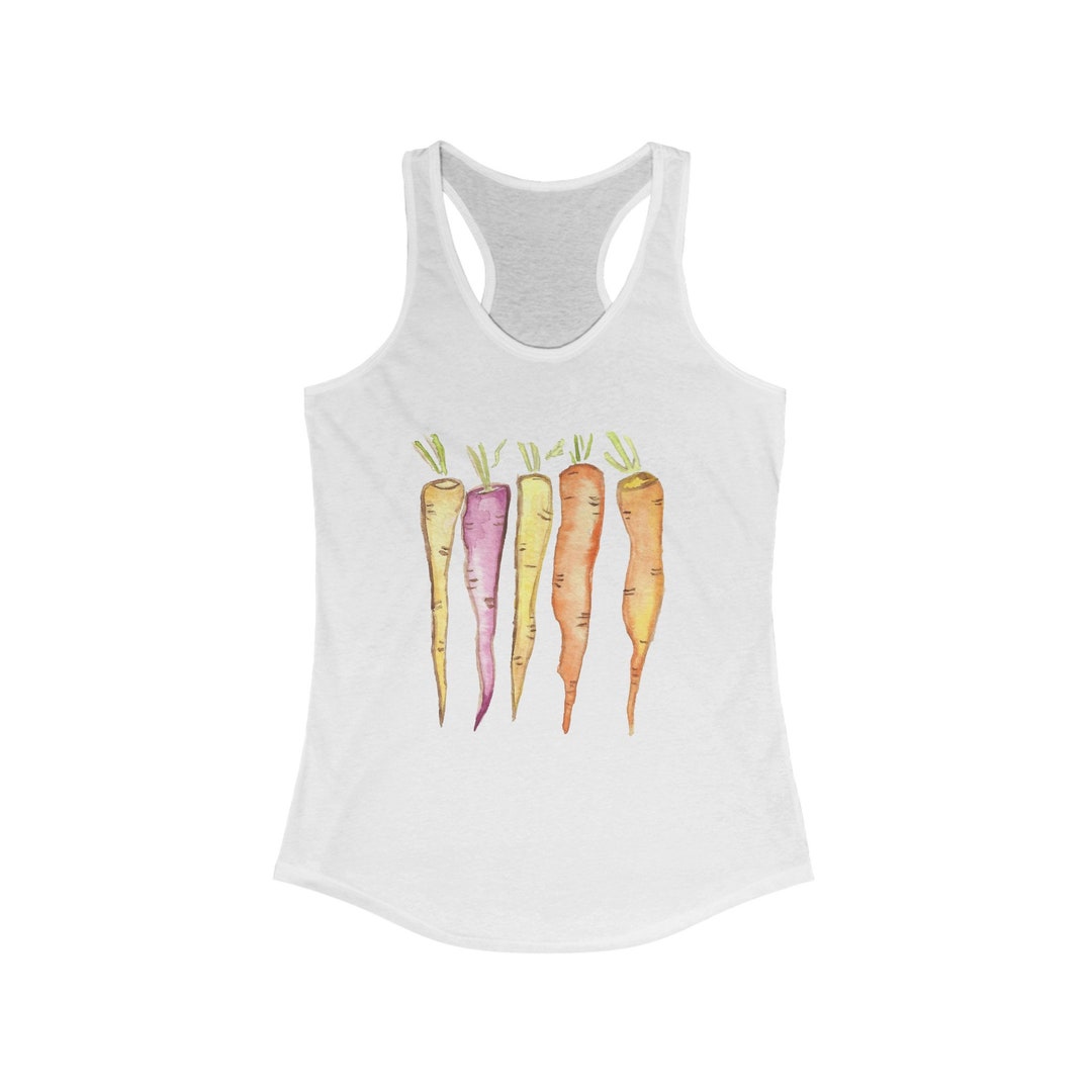 Garden Carrots Women's Ideal Racerback Tank - Etsy