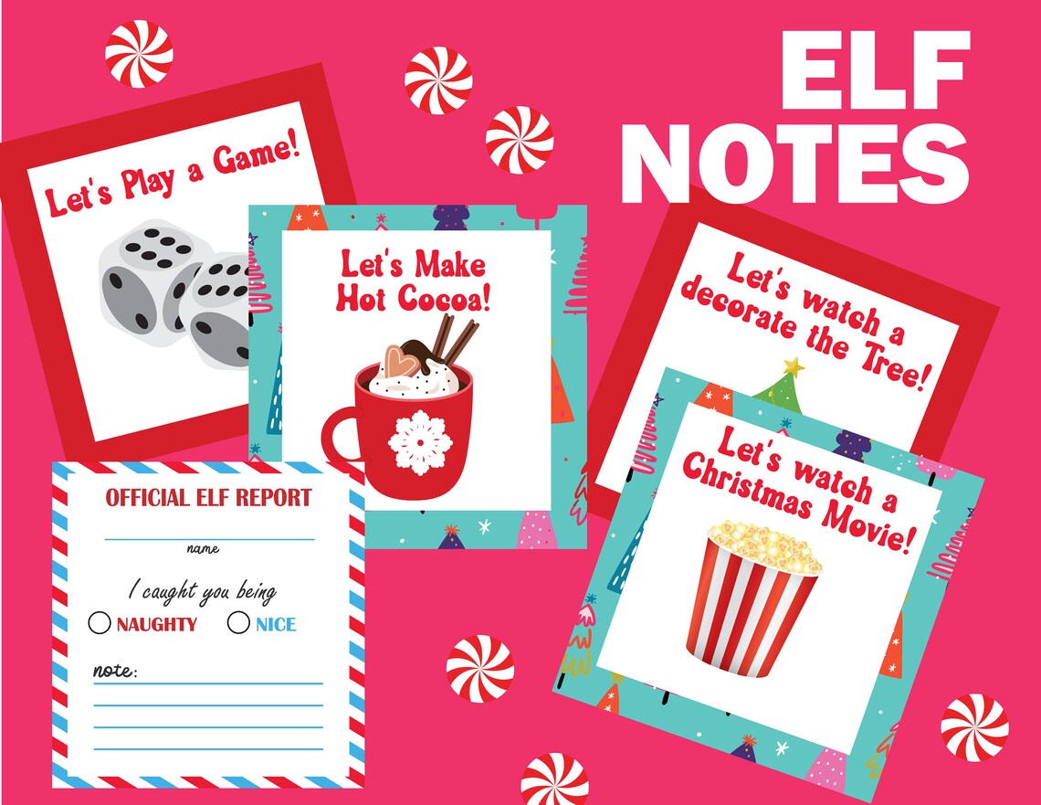 Elf Kit Bundle, Elf Kit Printable, Kids Christmas Traditions, Elf ...