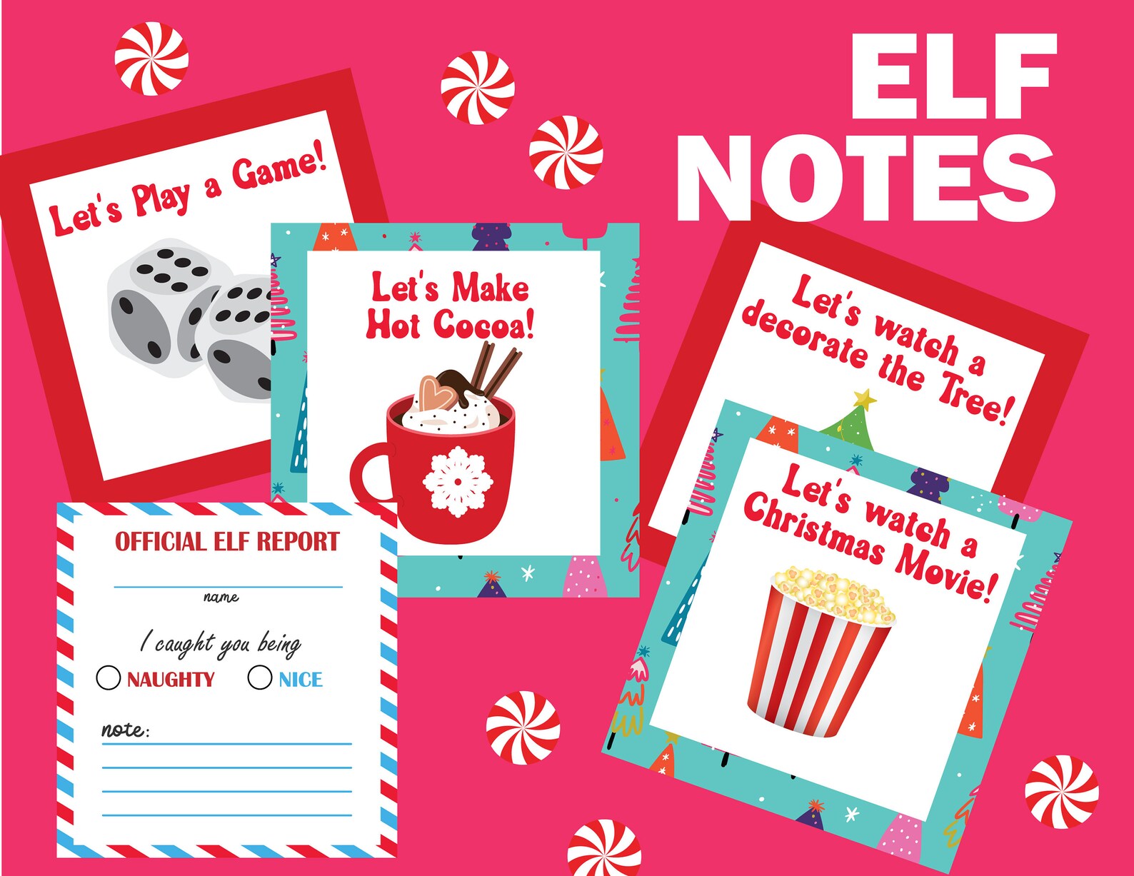 Elf Kit Bundle, Elf Kit Printable, Kids Christmas Traditions, Elf ...