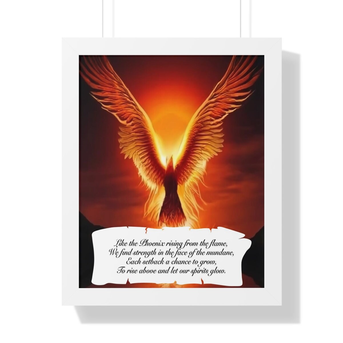 Emerge. the Noble Phoenix Rises From the Ashes. Embrace Your Inner ...