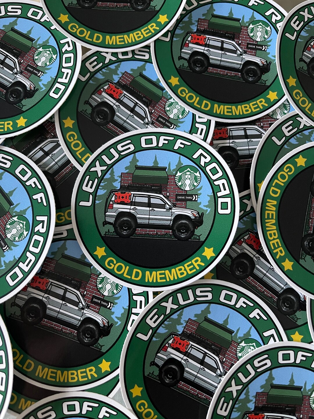 Lexus GX470 Drive Thru Sticker - Etsy