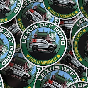 Lexus GX470 Drive Thru Sticker - Etsy