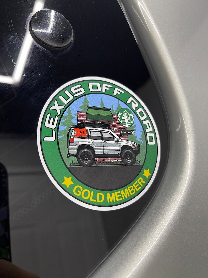 Lexus GX470 Drive Thru Sticker - Etsy