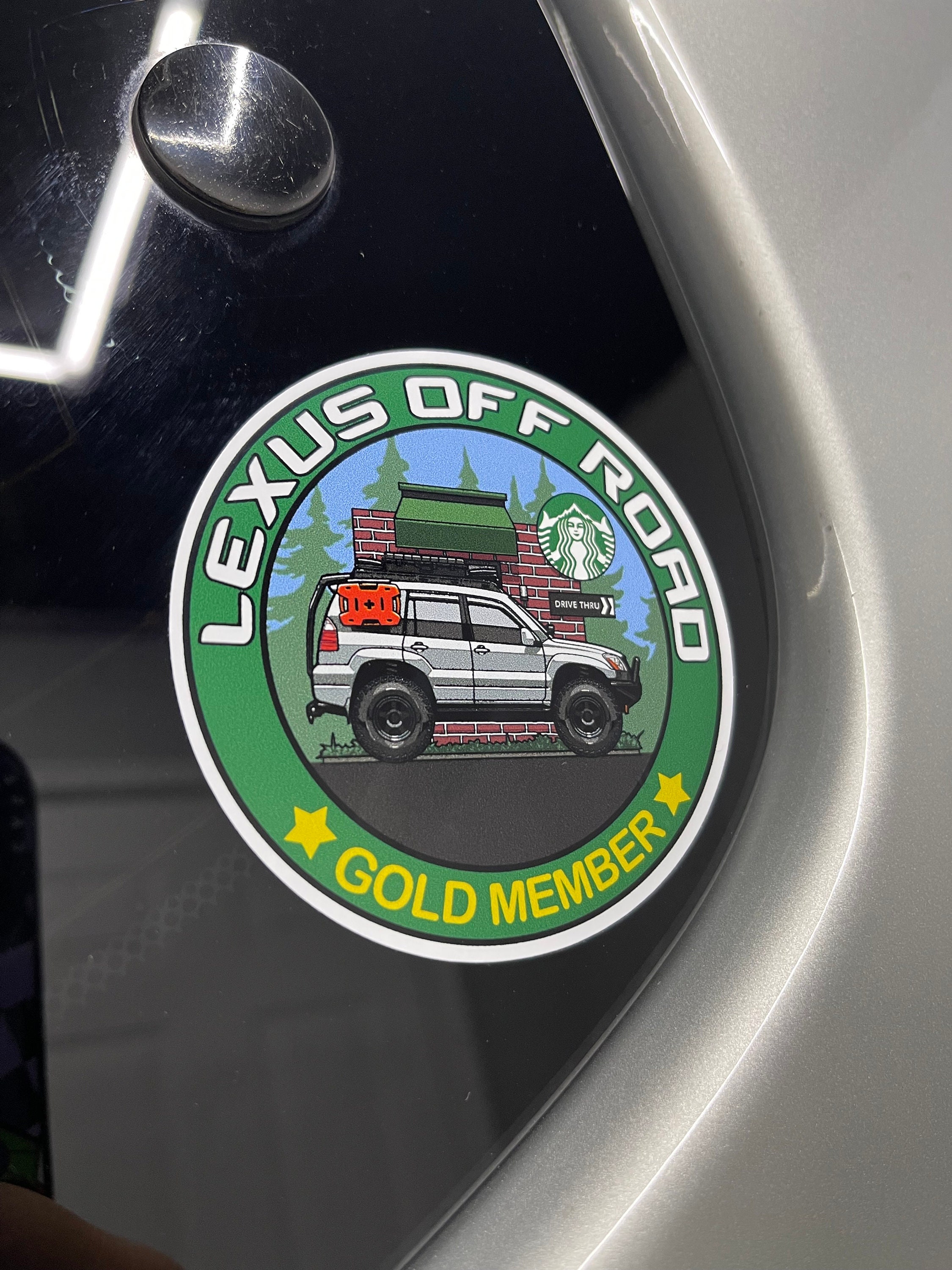 Lexus GX470 Drive Thru Sticker - Etsy