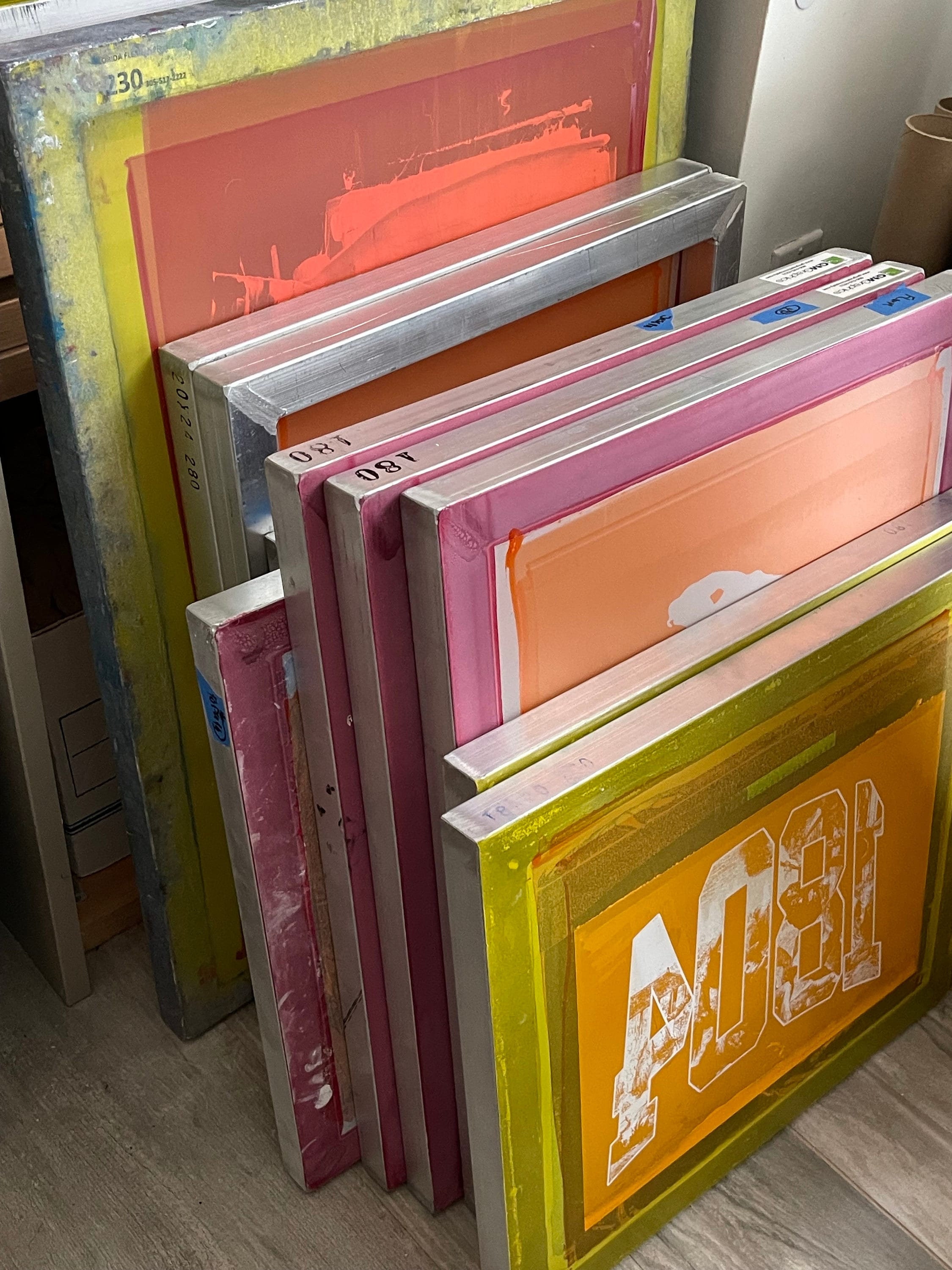 Pre-burned Silk Screen, DIY Silk Screen Printing, Custom Screen ...