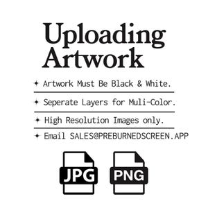 Pre-burned Screen: Custom Silk Screen Printing Frames - Etsy