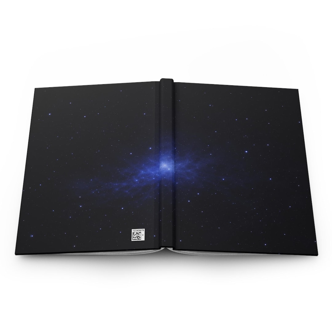 Nocturne Blue Core Journal, Minimal Galaxy Notebook, Indigo Space Diary ...