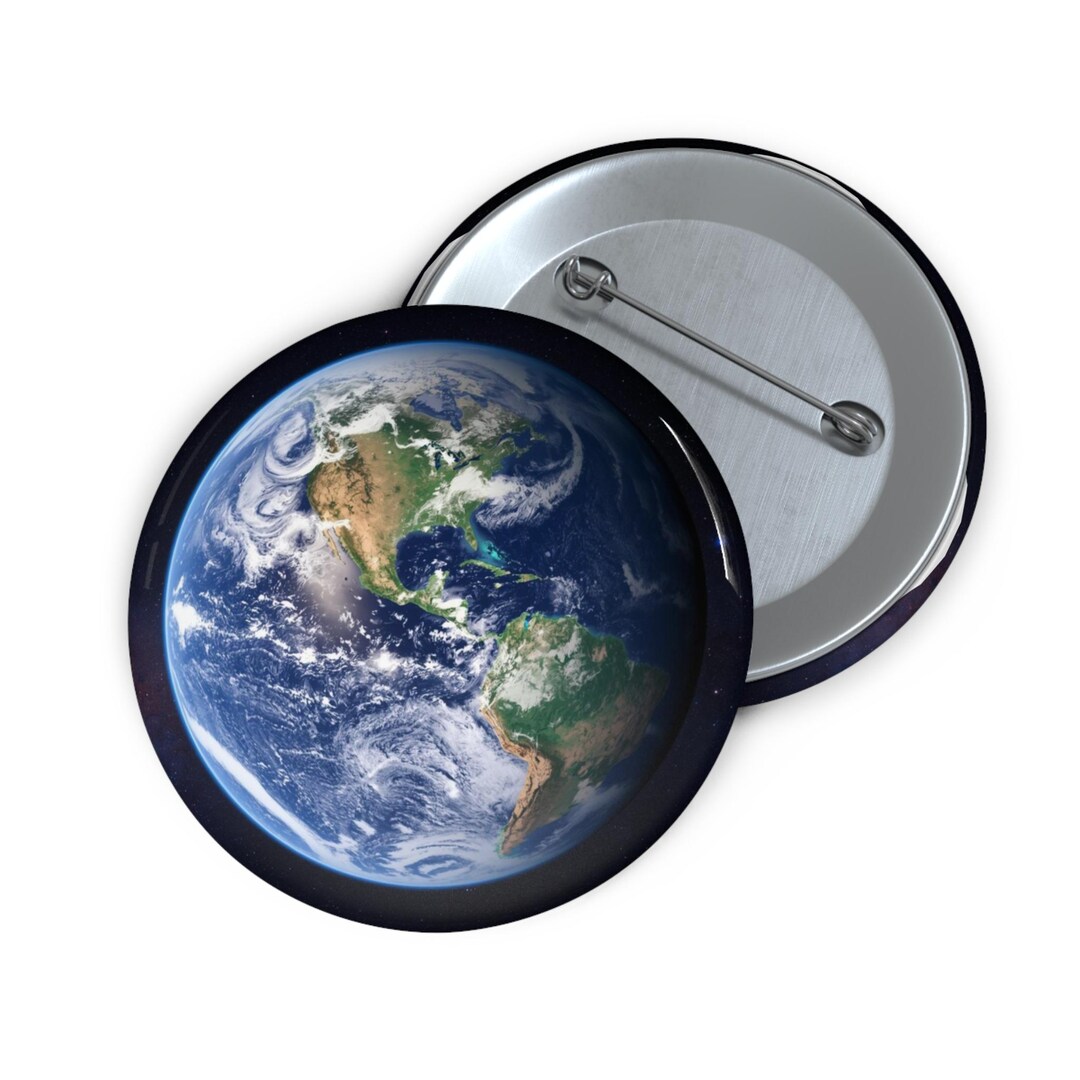 Earth Enamel Pin, Planet Accessory, Cute Astronomical Gift - Etsy