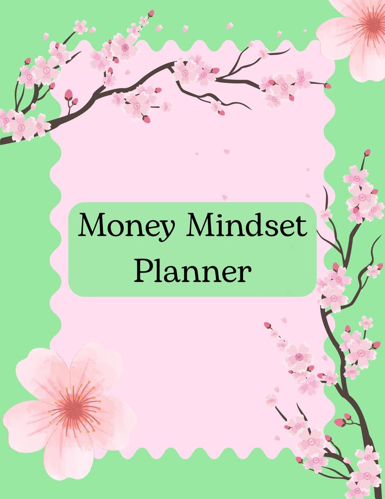 2026 Money Mindset Planner Template, Daily List, Financial Budget ...