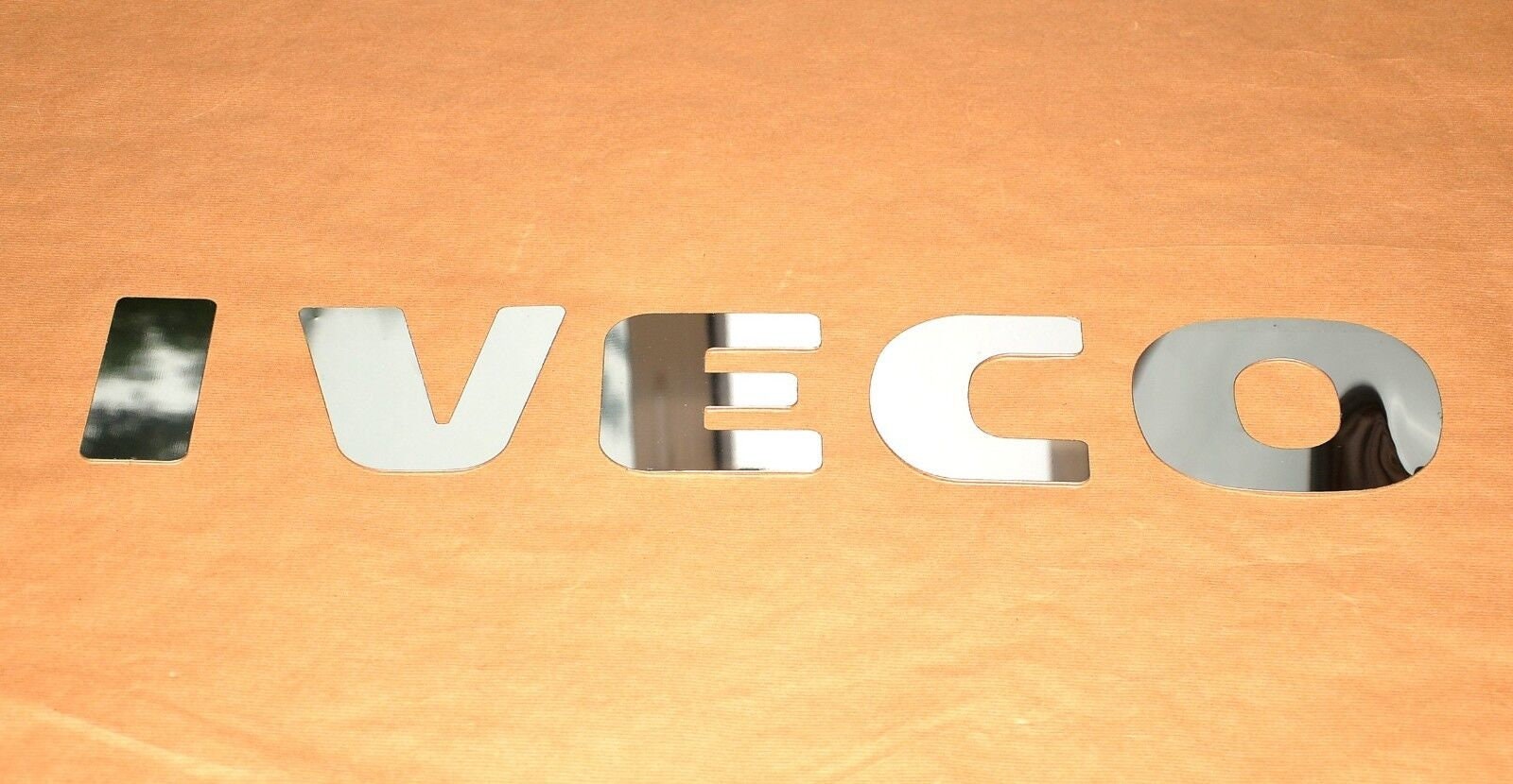 Iveco Trucks Sign / Badge Cover 3D Pressed Super Polished Stainless ...