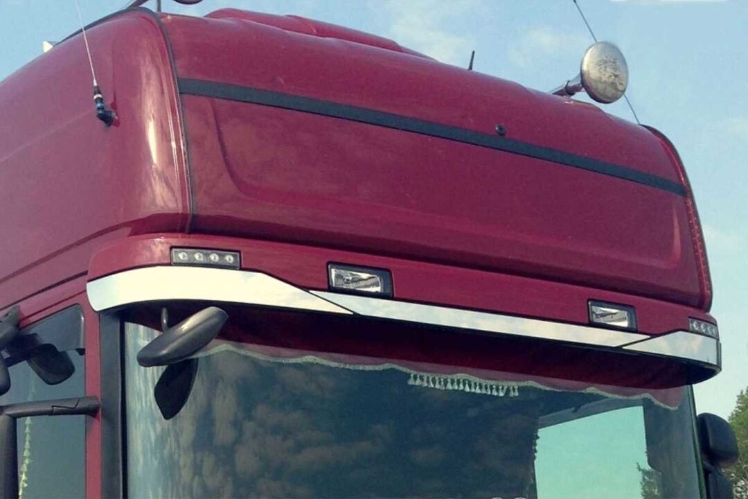 Scania Half Sun Visor Trim for Streamline Series Super Polished ...