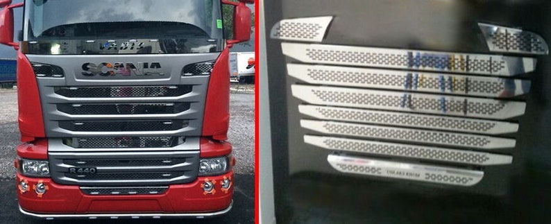 Scania Streamline R440 Cabin Decorations Stainless Steel Accessories ...