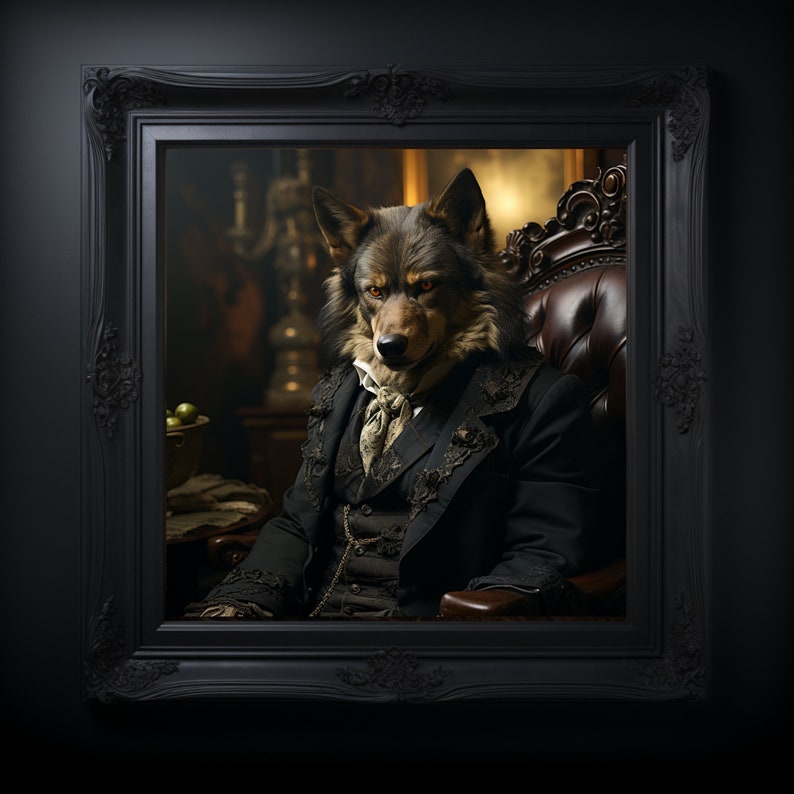 Victorian Financial Wolf: the Wolf of Wall Street in Elite Gentleman's ...