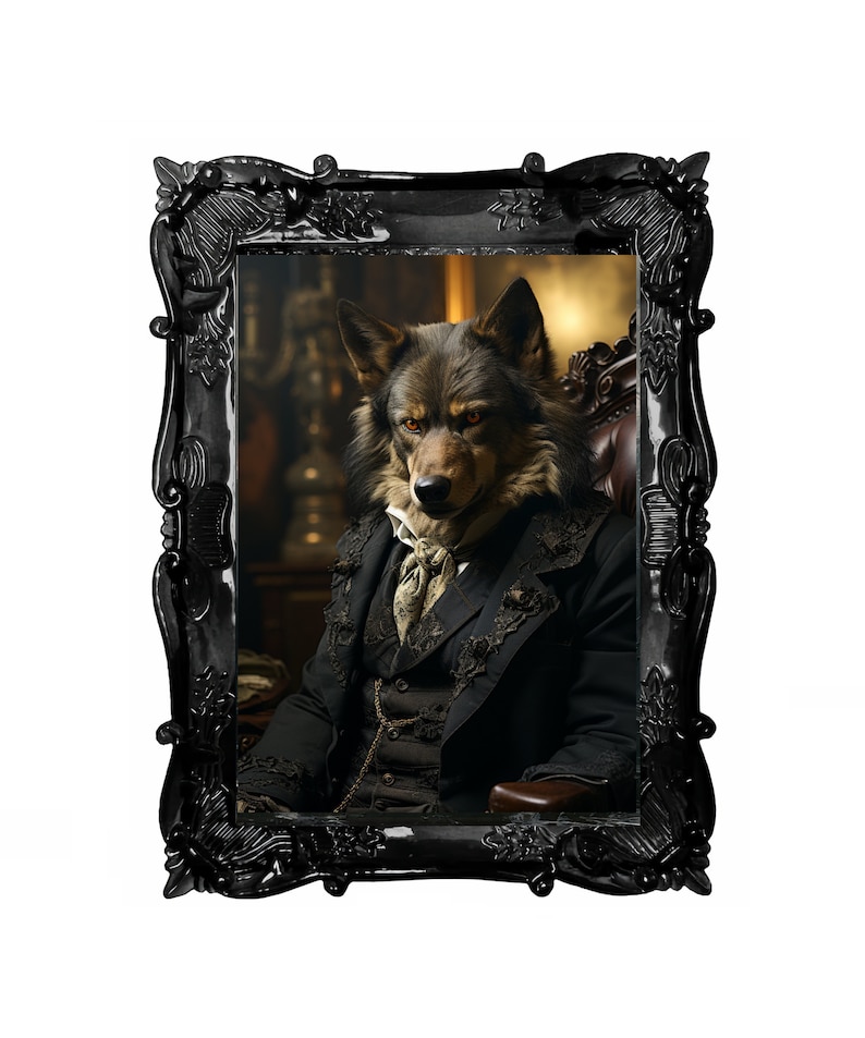 Victorian Financial Wolf: the Wolf of Wall Street in Elite Gentleman's ...