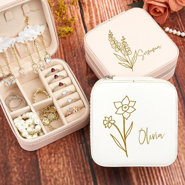 Flower Jewelry Box - Etsy