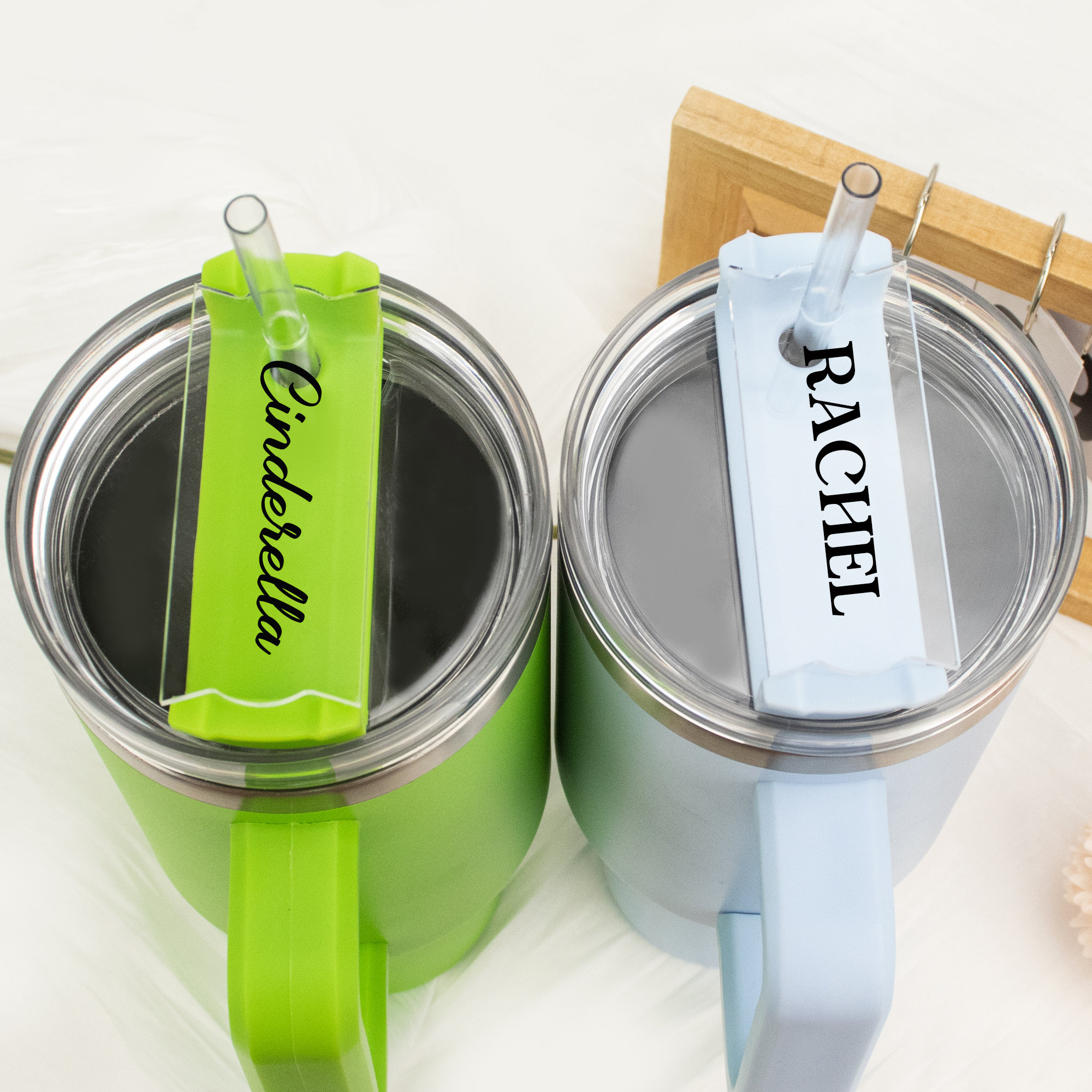 Personalized Tumbler Name Tag,40oz Tumbler Name Tag,custom Acrylic Name ...