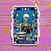 Tarot Card Vinyl Sticker - Etsy