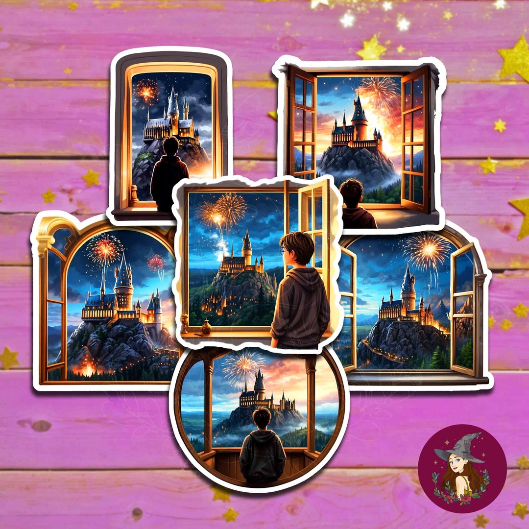 Wizard Castle Vinyl Stickers - Etsy