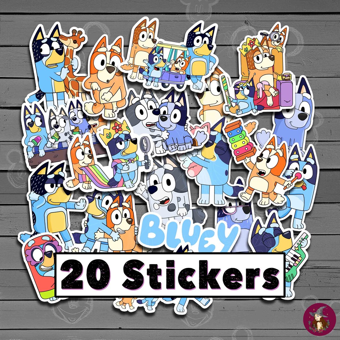 Blue Heeler Vinyl Stickers - Etsy Australia