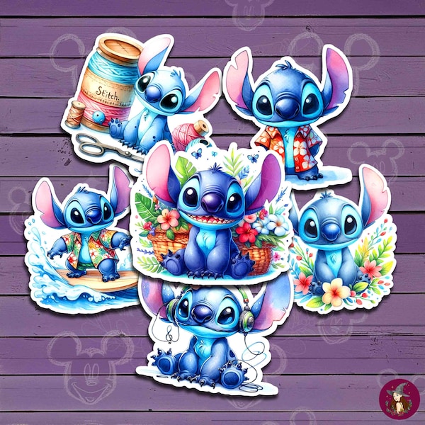 Lilo and Stitch Decal Laptop - Etsy