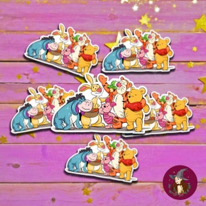 Winnie the Pooh Vinyl Sticker - Etsy
