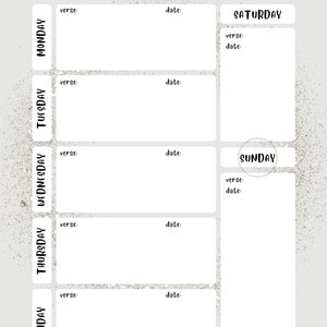 Minimalist Bible Study Planner Download by Verse of the Day Coffee - Etsy