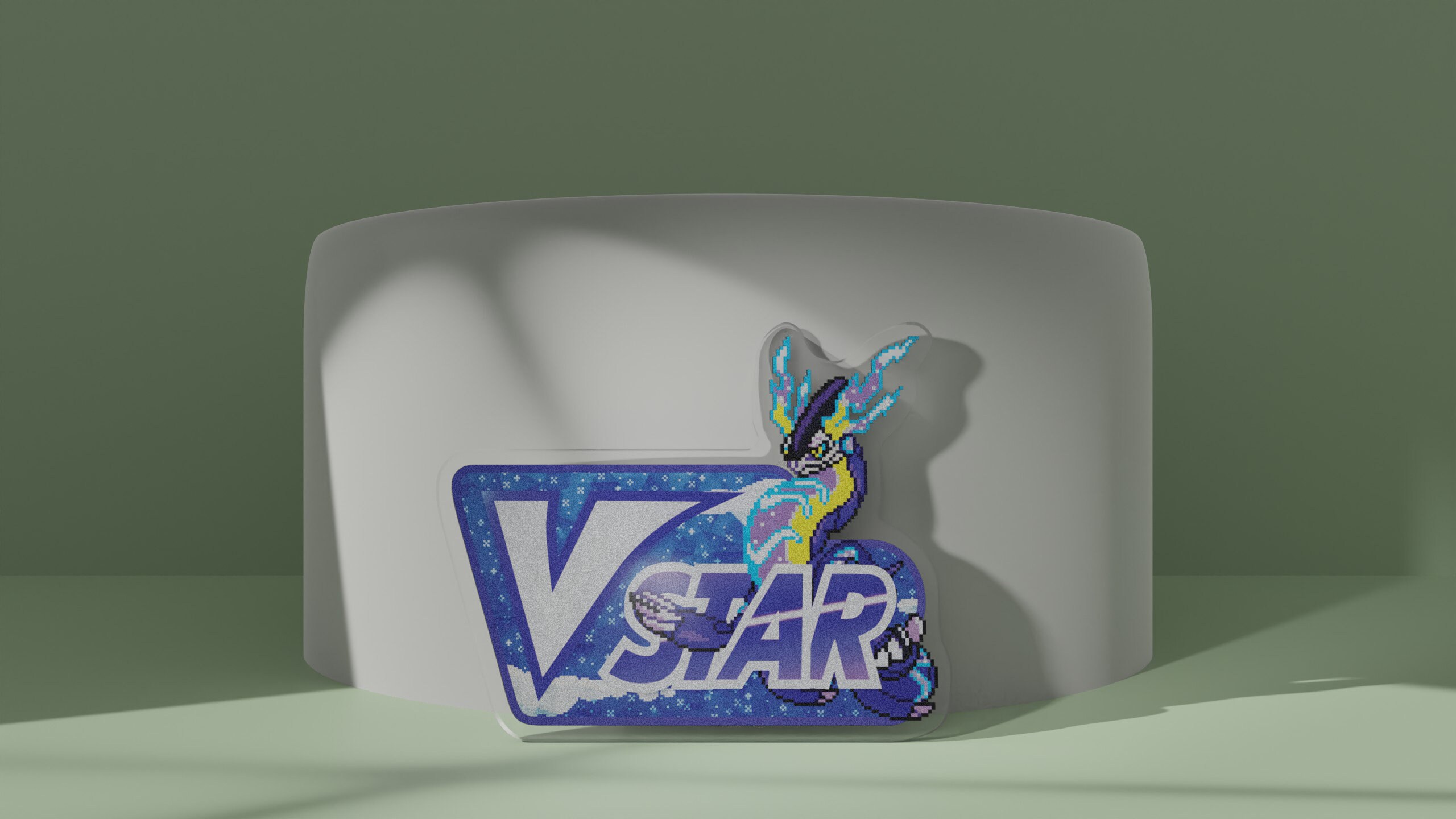 Pokemon TCG Miraidon VSTAR Marker - Etsy