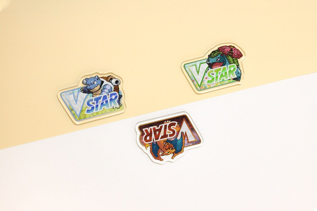 Pokemon TCG Starter Trio VSTAR Marker Charizard Venusaur Blastoise Gen ...