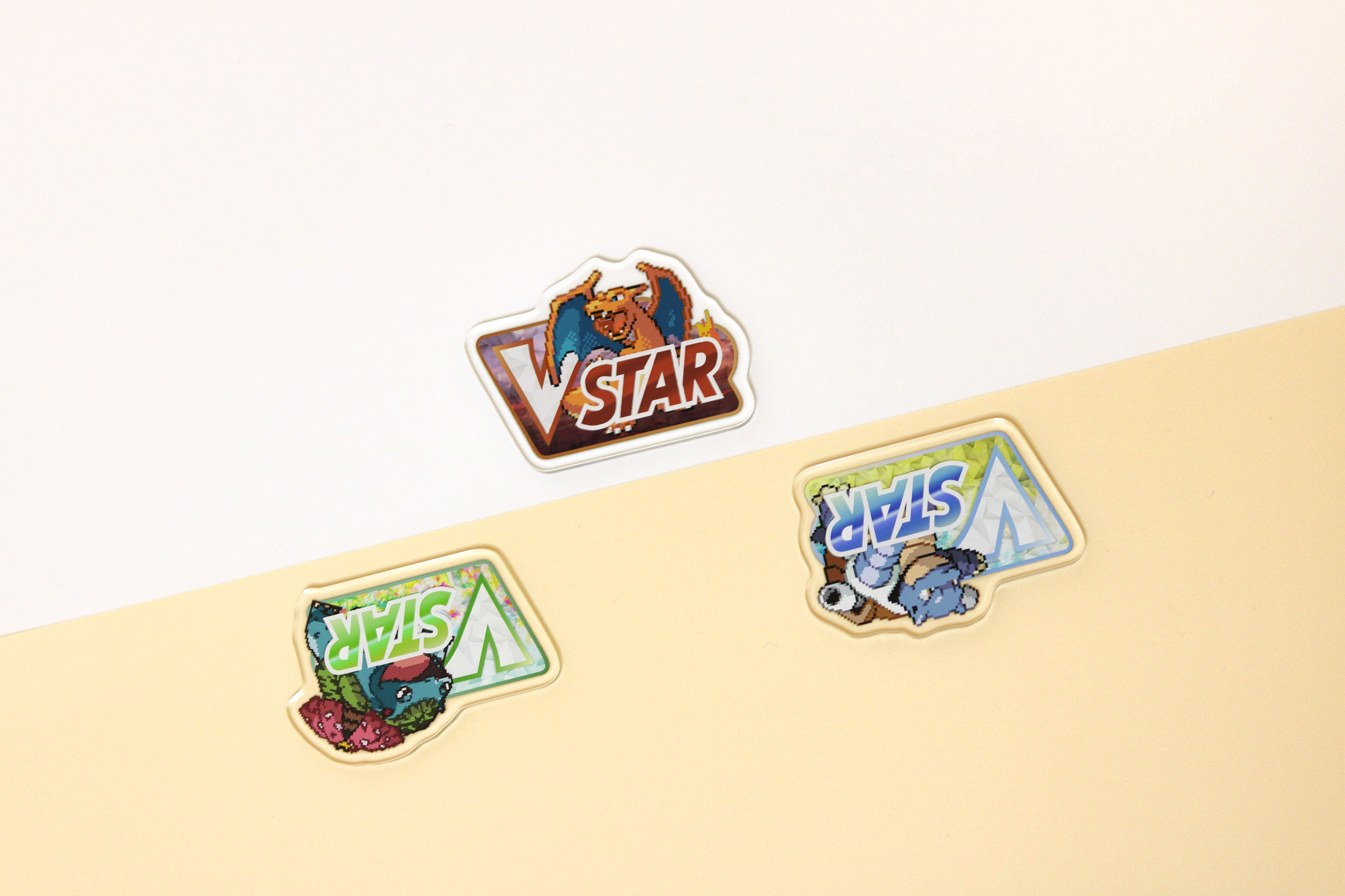 Pokemon TCG Starter Trio VSTAR Marker Charizard Venusaur Blastoise Gen ...