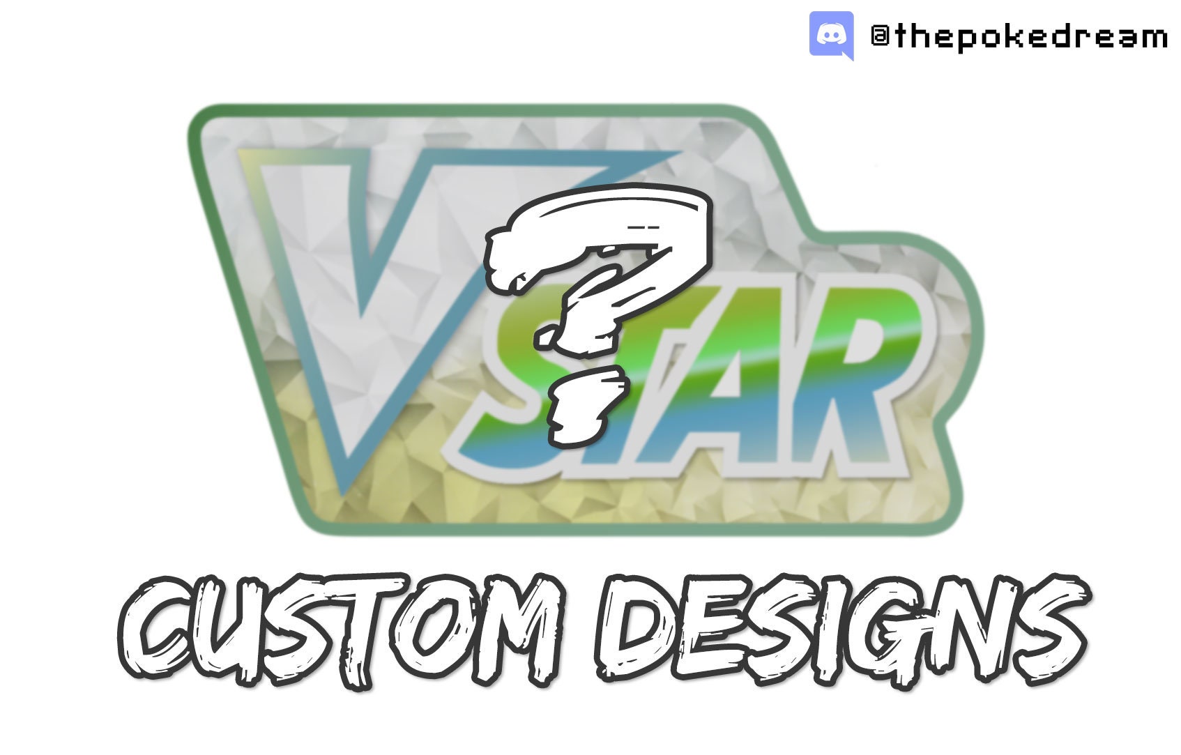 Pokemon VSTAR Marker Custom Order Design Deposit - Etsy