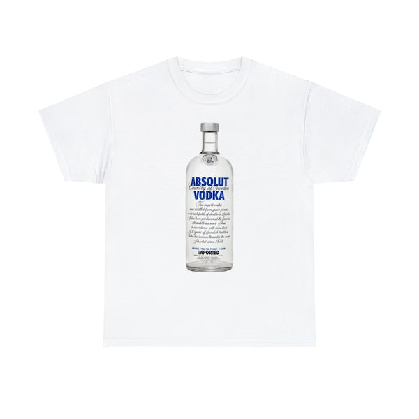 Vodka Absolut Shirt - Etsy