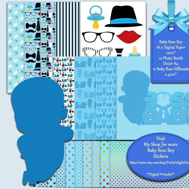 Boss Baby Backdrop - Etsy