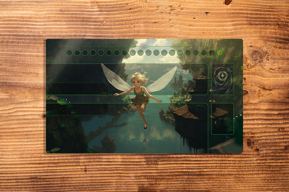Pixie Dusted Playmat Disney Lorcana Compatible Stitched - Etsy