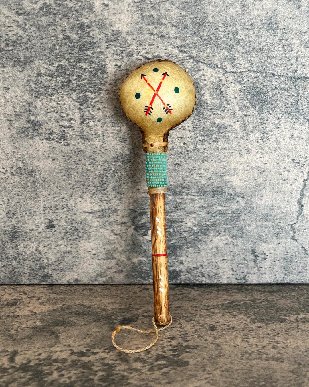 2 OF WANDS // Native American Ceremonial Spirit Rattle - Etsy