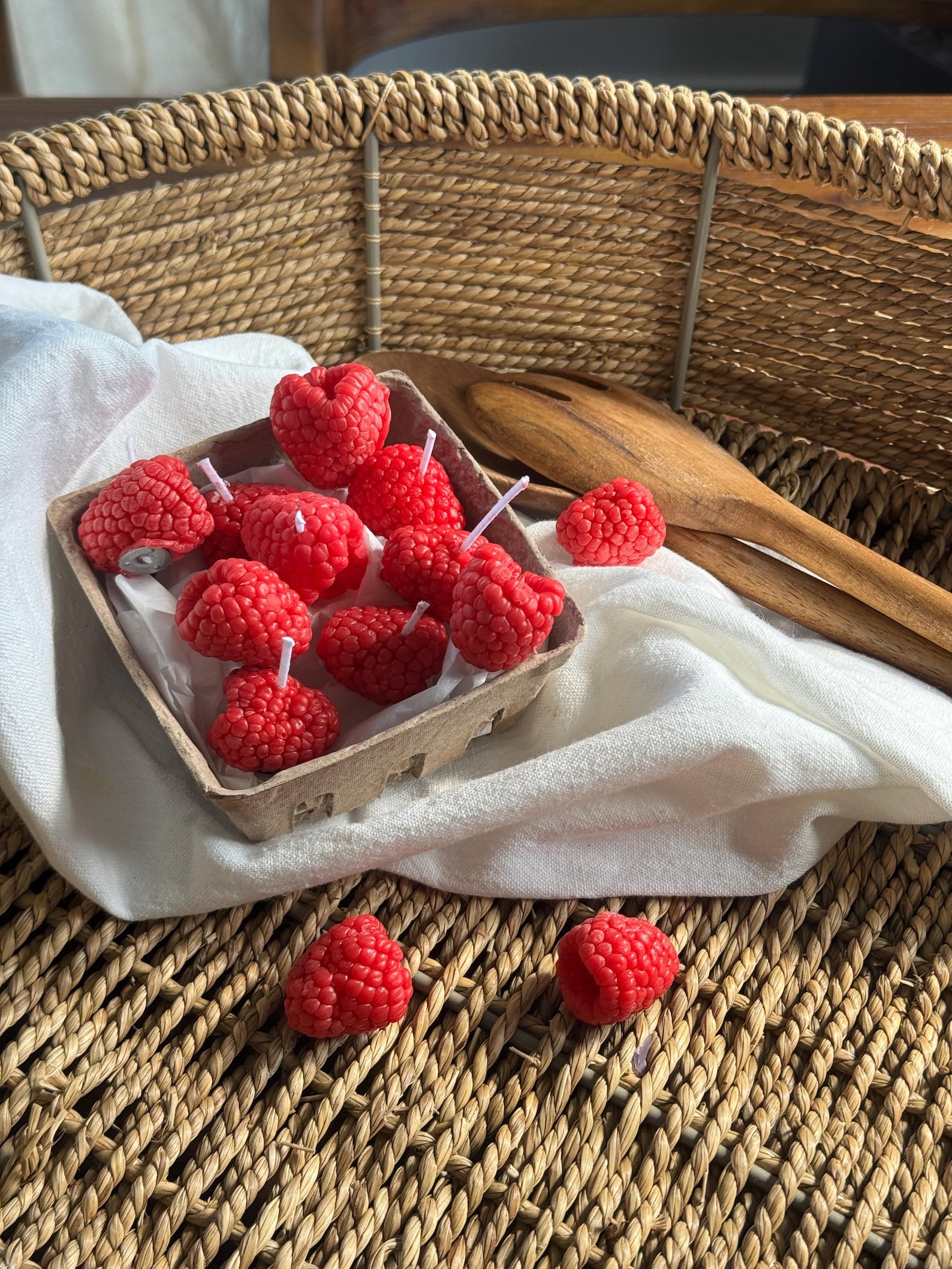 Birthday Candles, Raspberry Candles 10ct - Etsy