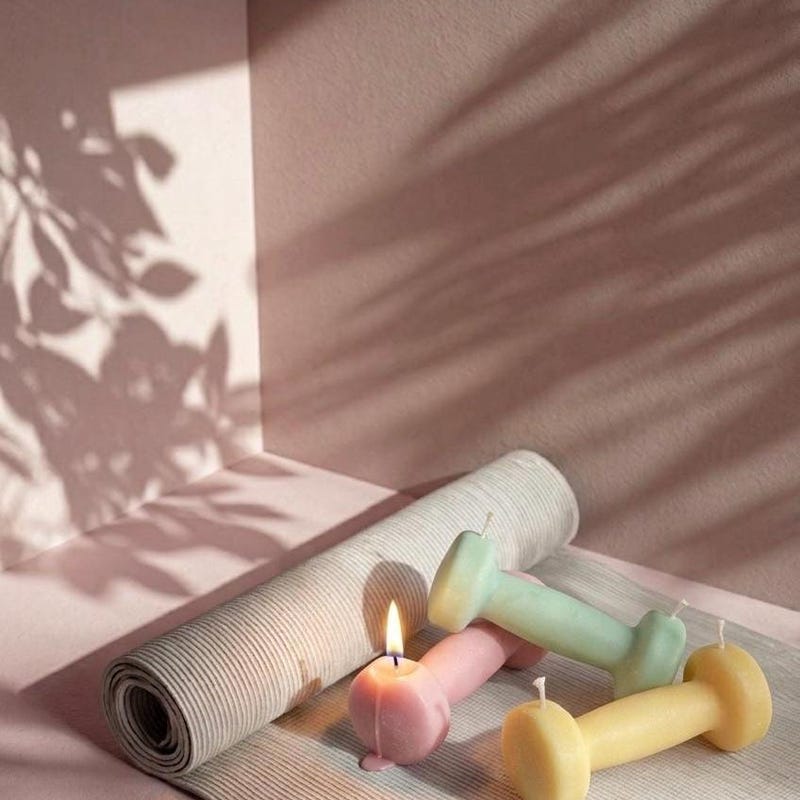 Aesthetic Dumbbell - Etsy