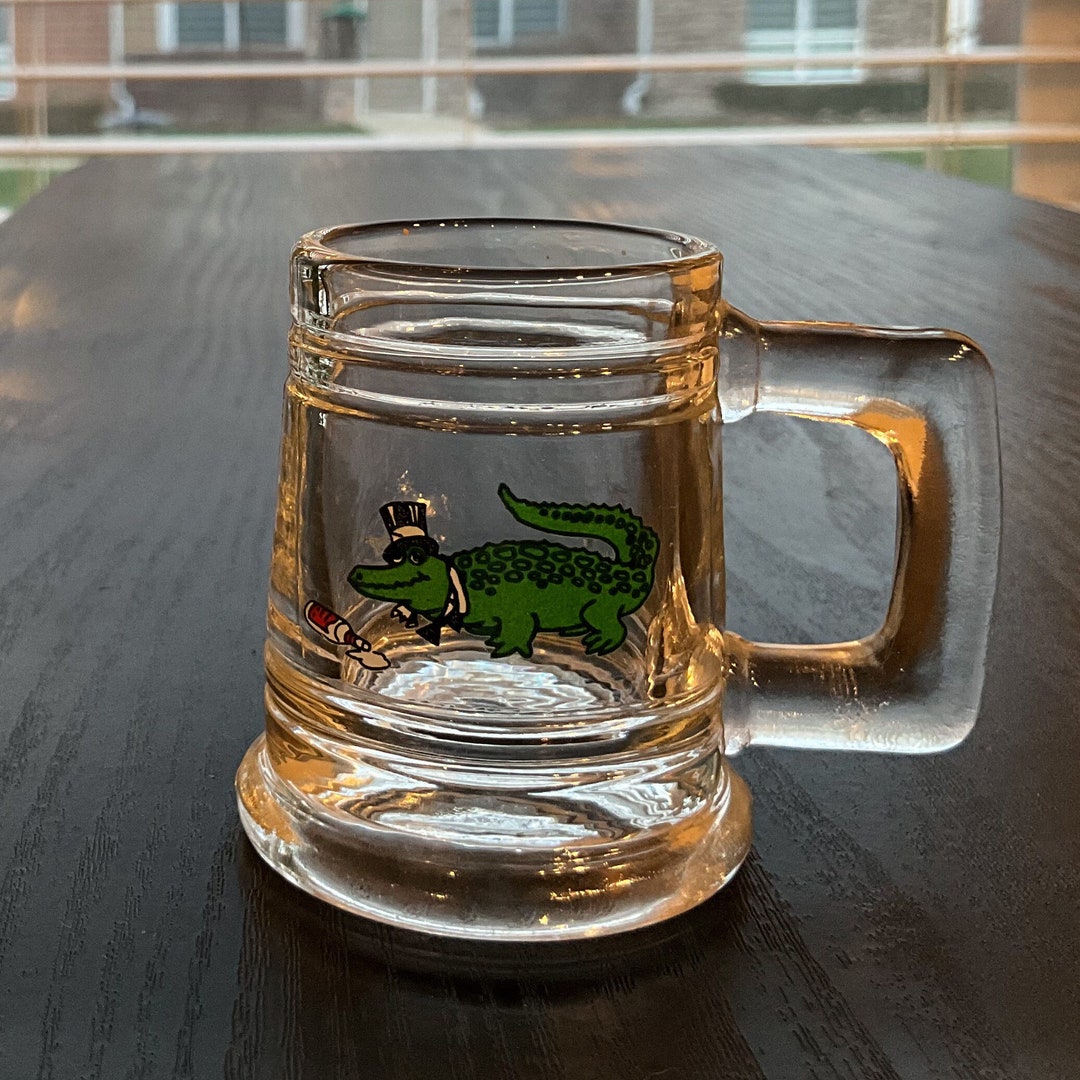 Vintage Drinking Alligator Miniature Mug Florida Souvenir Novelty Cool ...