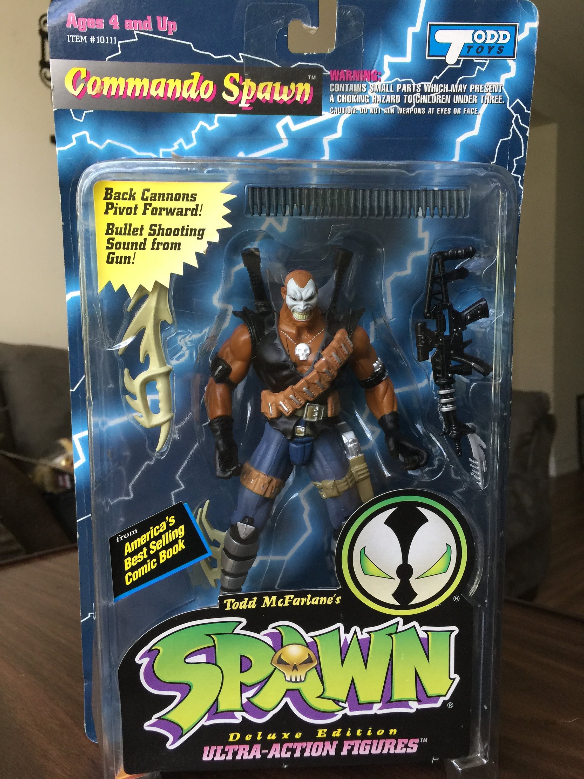 New Todd Mcfarlanes Chapel Commando Spawn Ultra Action - Etsy