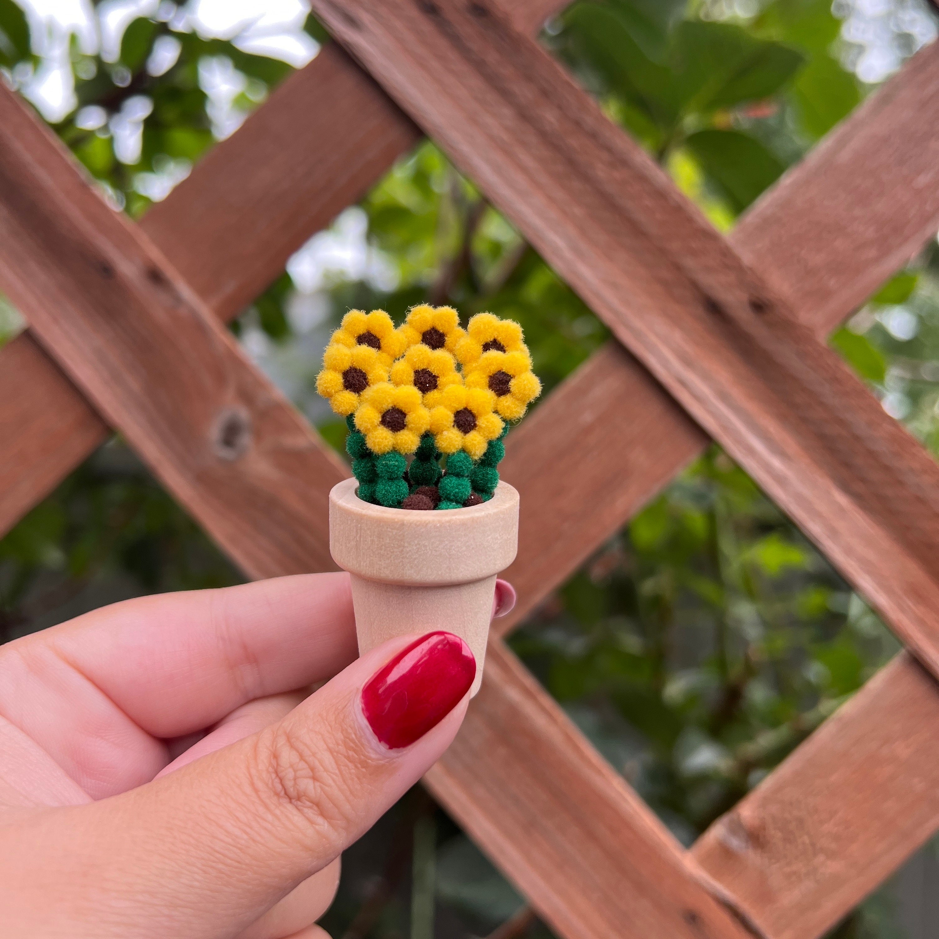 2 & 1.25 Miniature Sunflower Flower Bouquet - Etsy