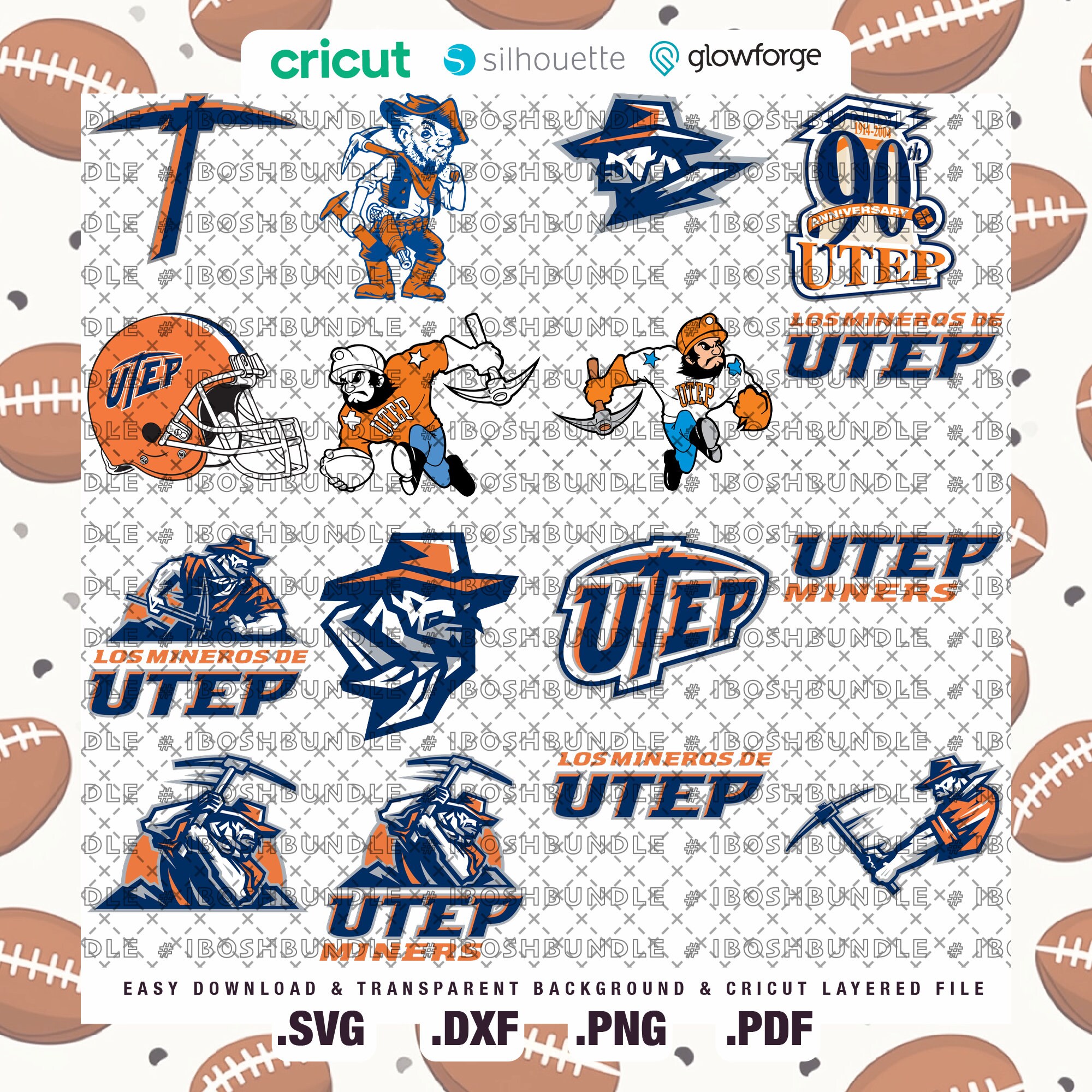 Team 34 Utep University SVG, Miners SVG, College, Athletics, Football ...