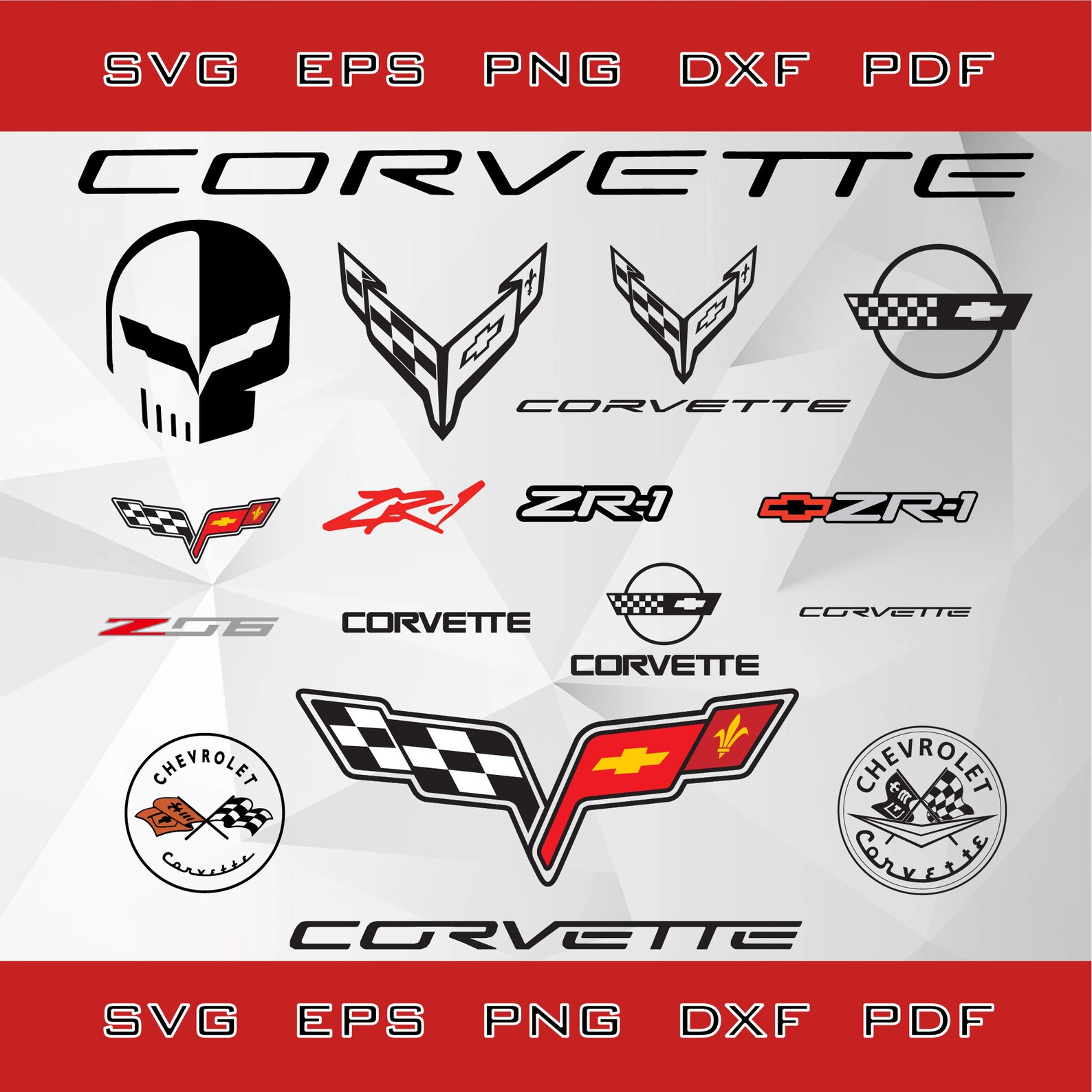 Corvette Svg Png Dxf Cricut File, Svg Bundle, Sticker, Cricut Svg ...