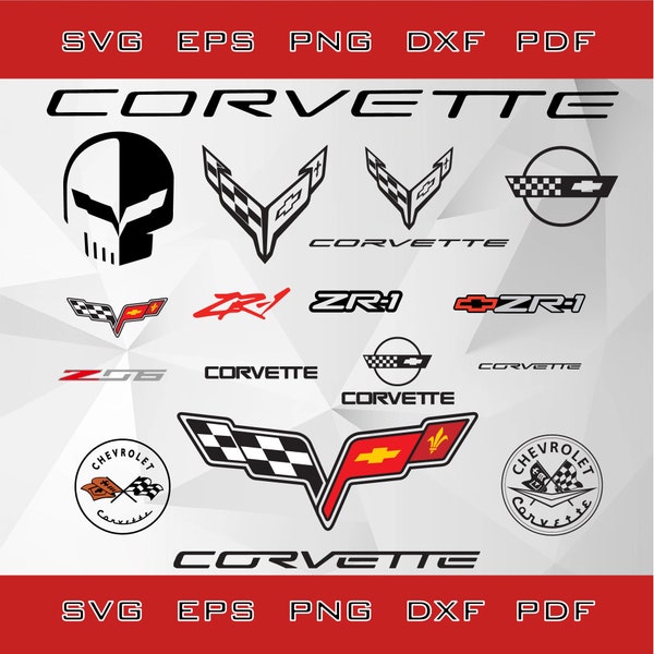 Corvette Svg - Etsy