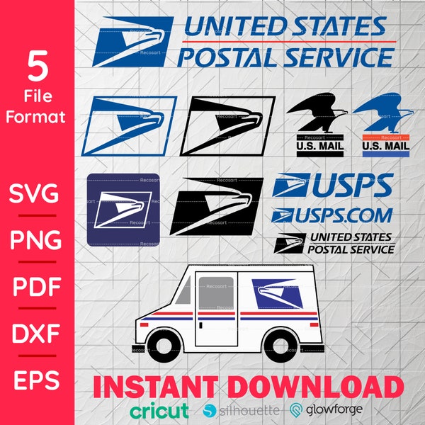 Usps Svg - Etsy